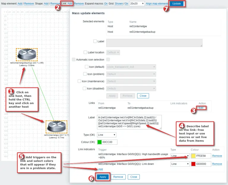 Create Interactive Zabbix Maps | Learn with Examples (Tutorial)
