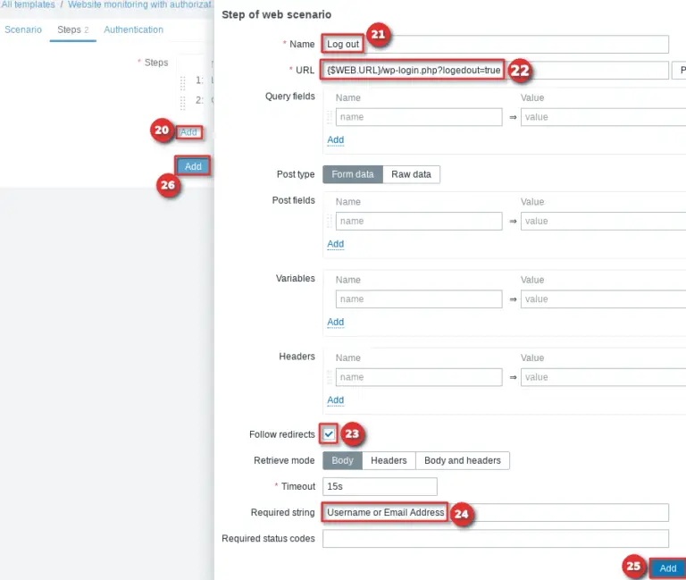 Zabbix Web Monitoring: Create Web Scenarios with Examples
